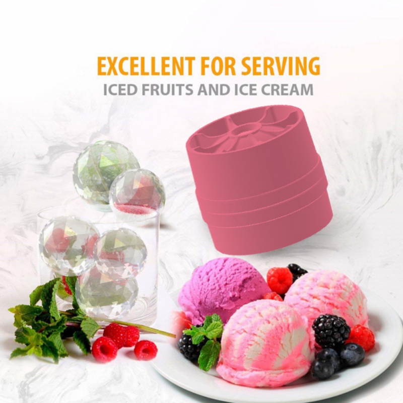 Leak Proof Ice Ball Mold Maker Safe Flexible Slow ... – Grandado