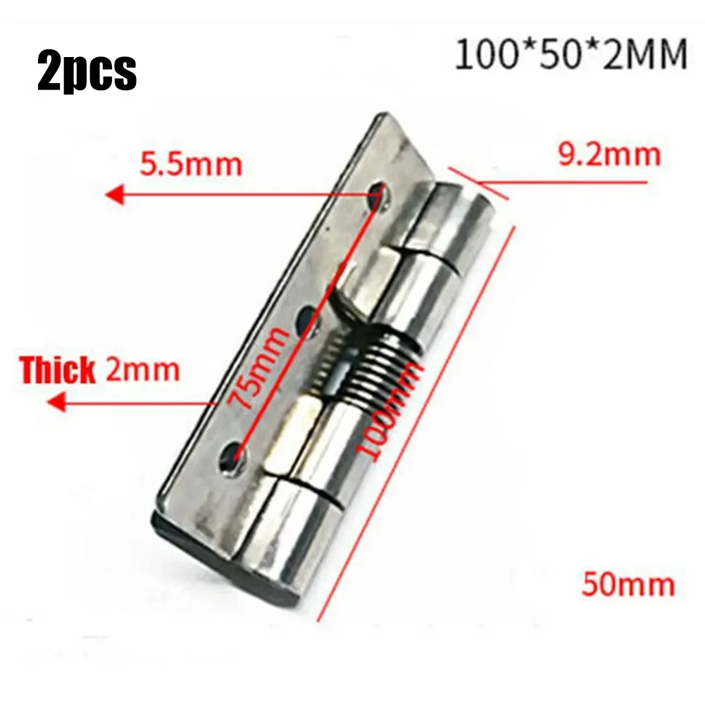 2pcs Self Closing Spring Door Hinge Stainless Stee... – Grandado