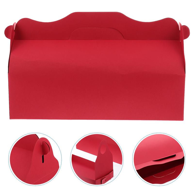 6Pcs Cake Packaging Boxes Rectangle Food Packing B... – Grandado