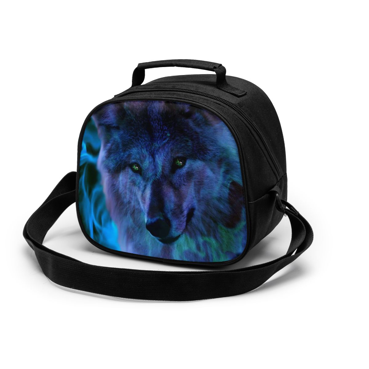 Cool Wolf Kinderen Lunch Bag Lunch Tas Student Dra... – Grandado