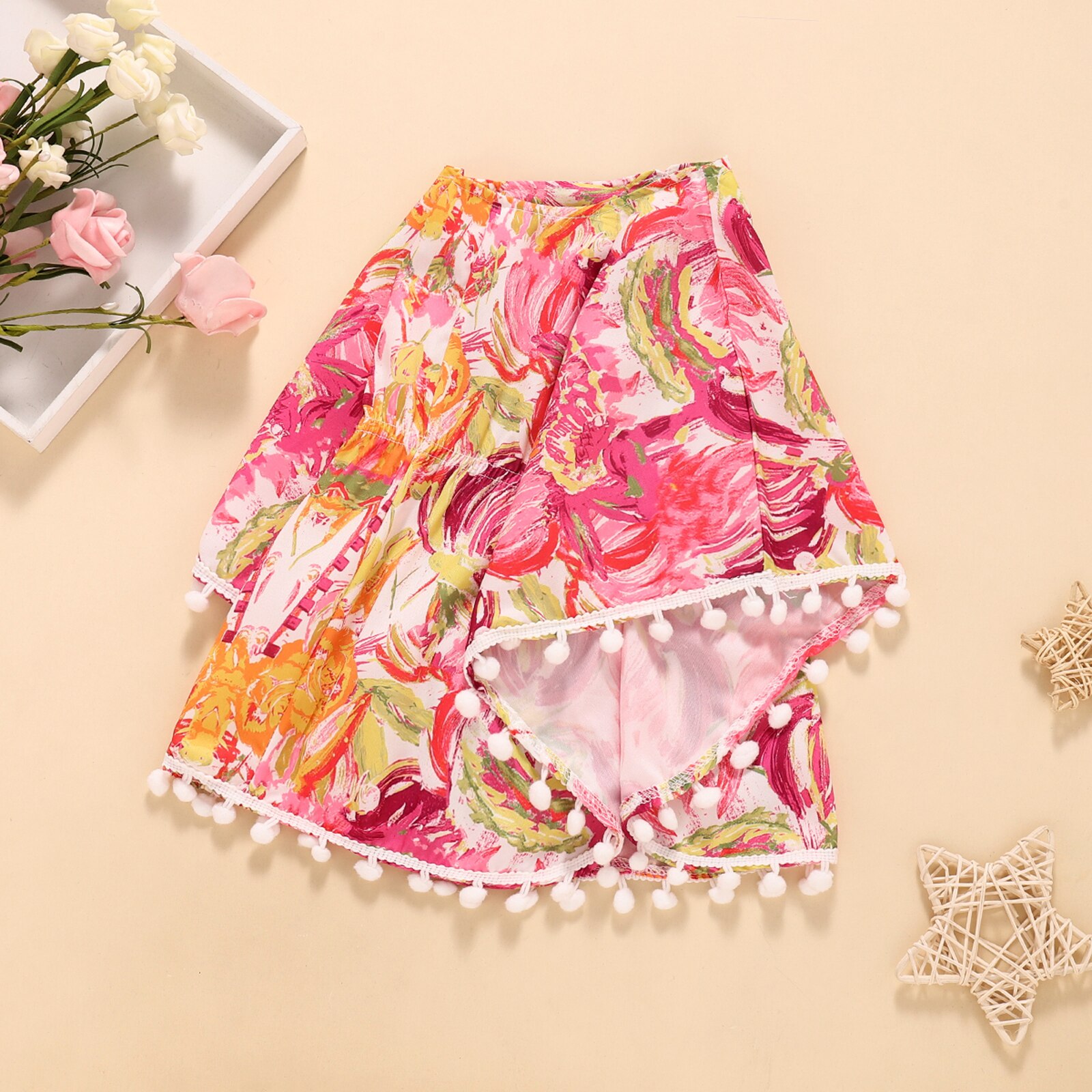 Baby Girls Swimwear Cover-ups Summer Kids Floral P... – Grandado