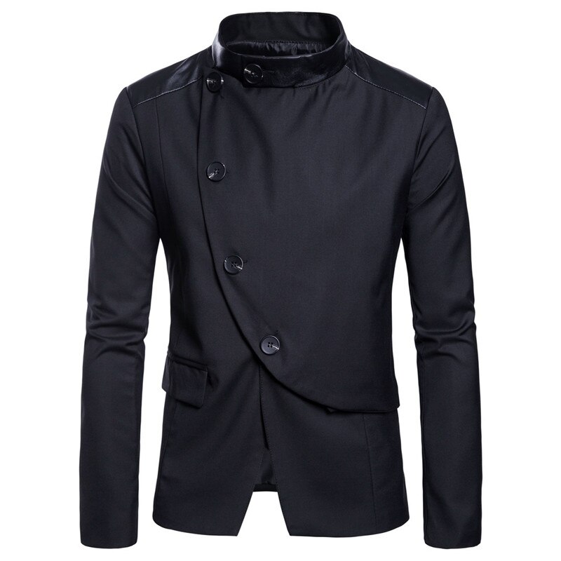 Mode Herfst Heren Cotton Blend Business Slanke Bla... – Vicedeal