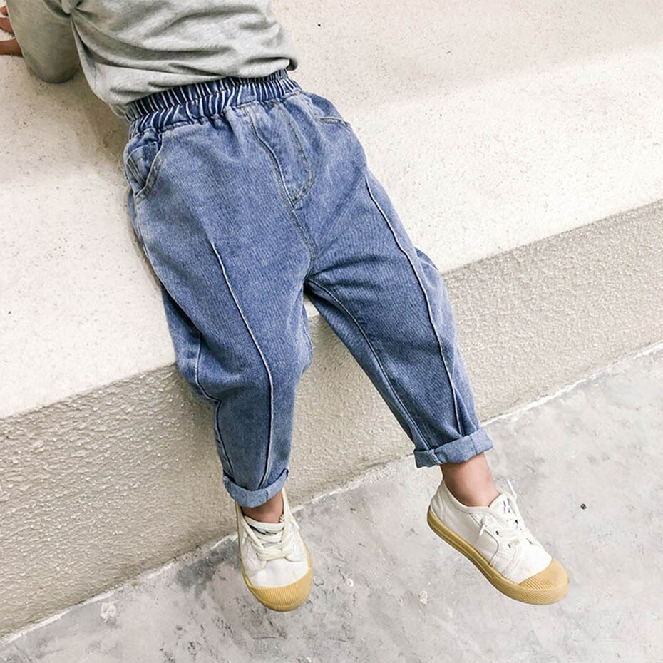 Baby Mädchen Jeans Einfarbig kinder Jeans Für Mädc... – Vicedeal