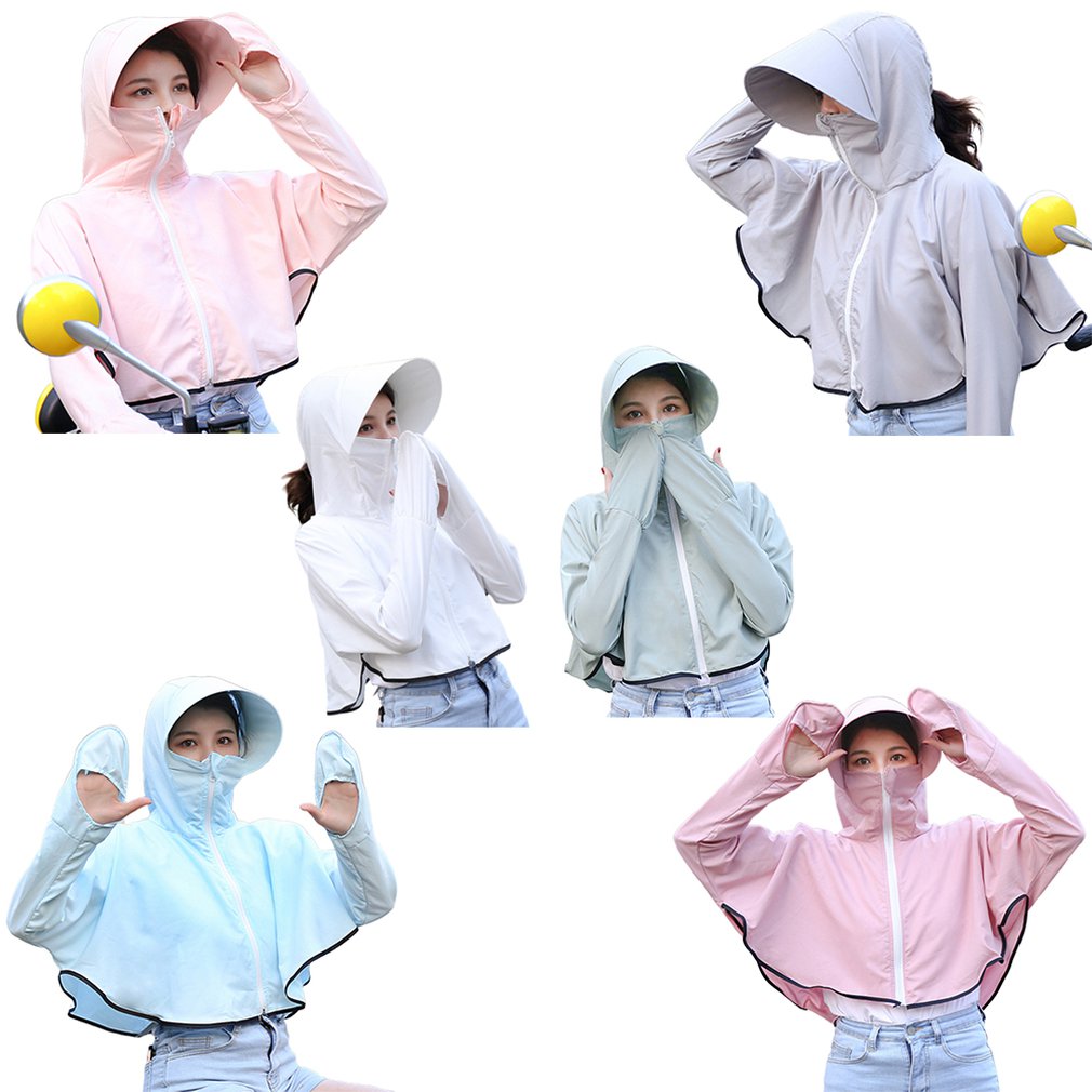 Sun Protection Clothing Female Summer Sun Protecti... – Grandado