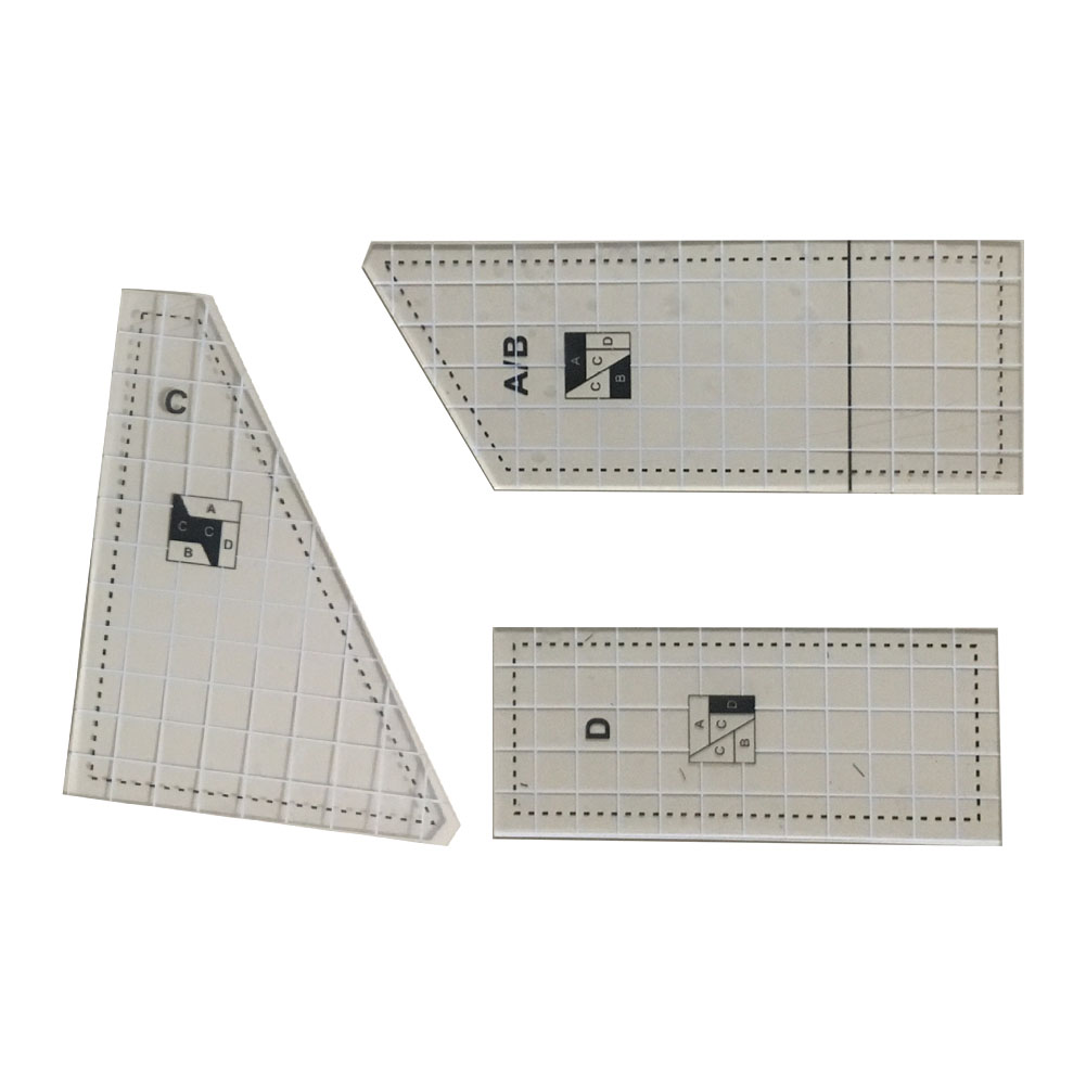 Acrylic Sewing Ruler Square Tailor Template Acryli... – Grandado