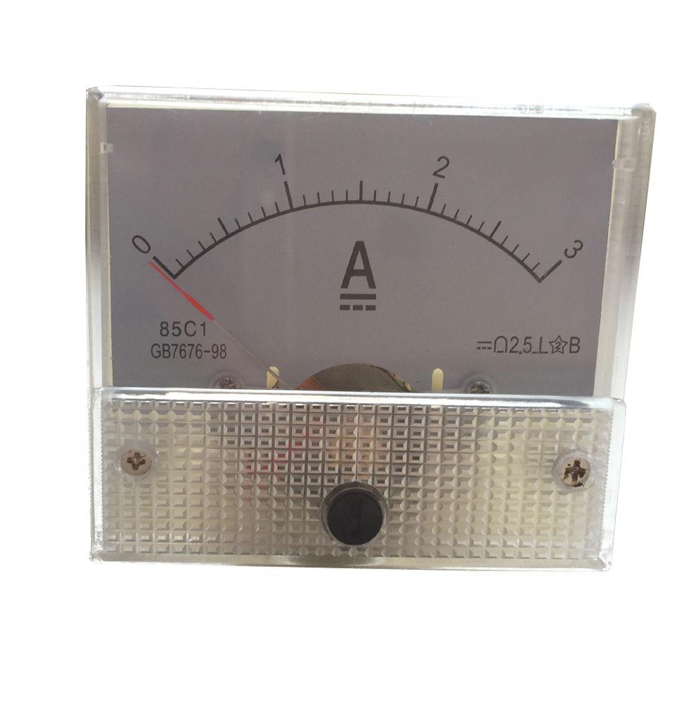 DC Ampere DC Voltmeter Analog Panel Meter Ampereme... – Vicedeal