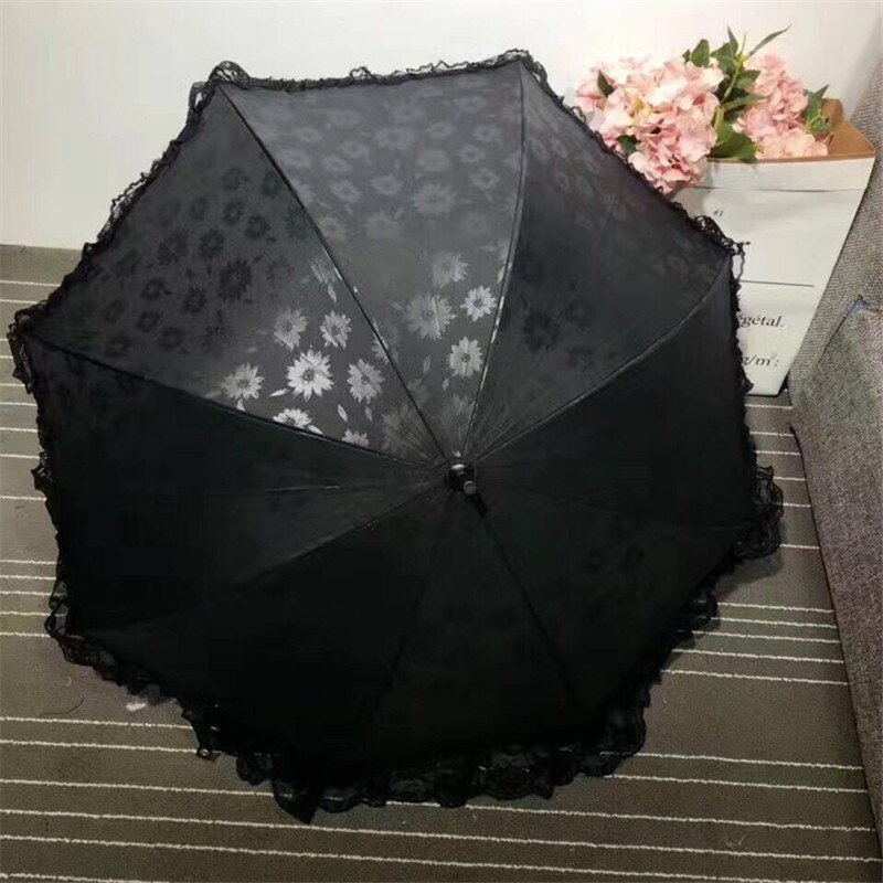 Long Handle Umbrella Uv Protection Windproof Large... – Grandado