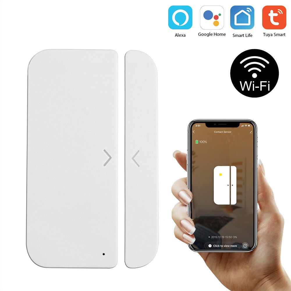 Wireless Window Door Sensor Smart WiFi Door Window... – Grandado