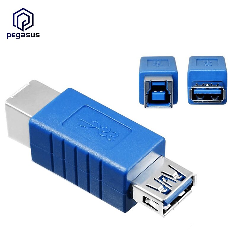 BLAU Konverter USB 3,0 EINE Frau zu B Weibliche/A ... – Grandado