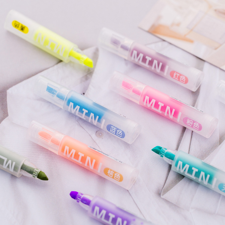 8 pcs/pack Mini Transparent Colorful Candy Color H... – Grandado