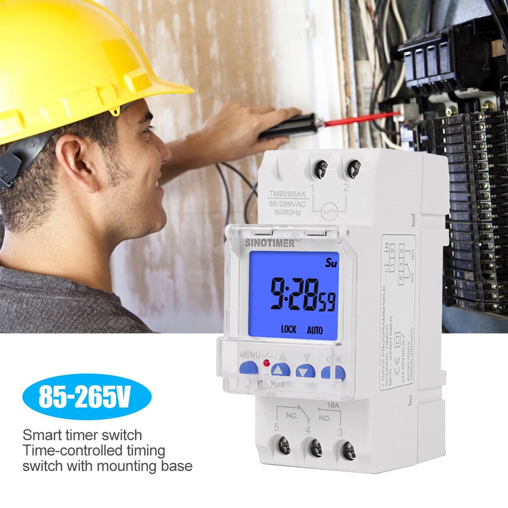 Weekly Programmable Digital Timer Switch Lcd Time Vicedeal