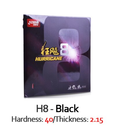 DHS Hurricane 8 Table Tennis Rubber DHS Hurricane-... – Grandado