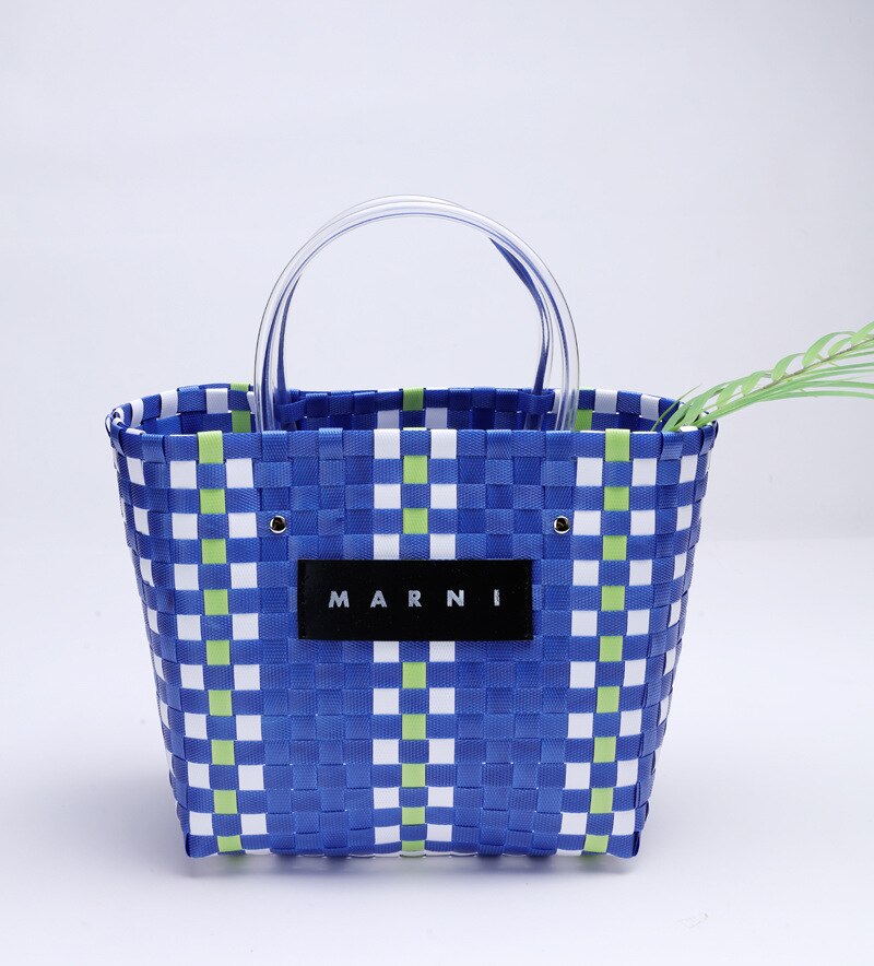 Wicker Basket Top-handle Bags Women Straw Rattan W... – Grandado