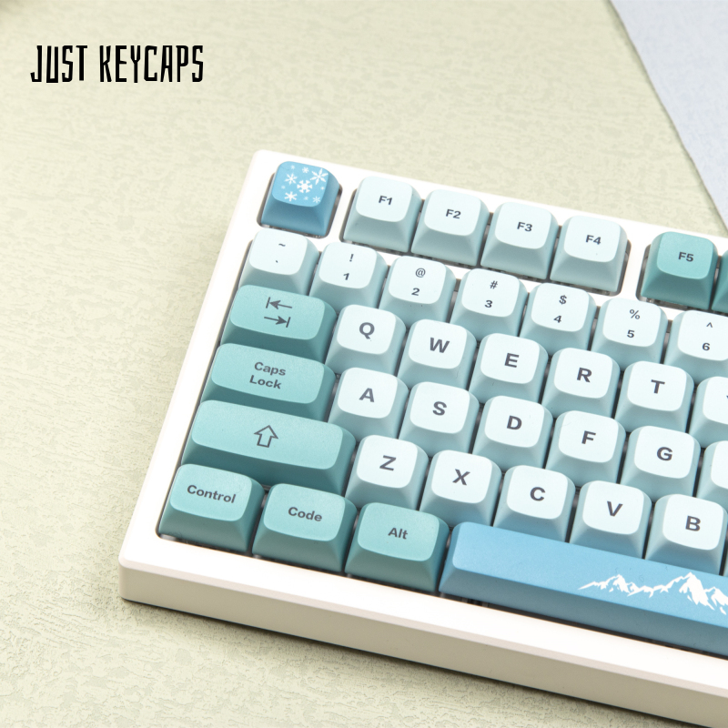 GMK clonado Iceberg XDA perfil PBT Dye Sub Keycaps... – Grandado