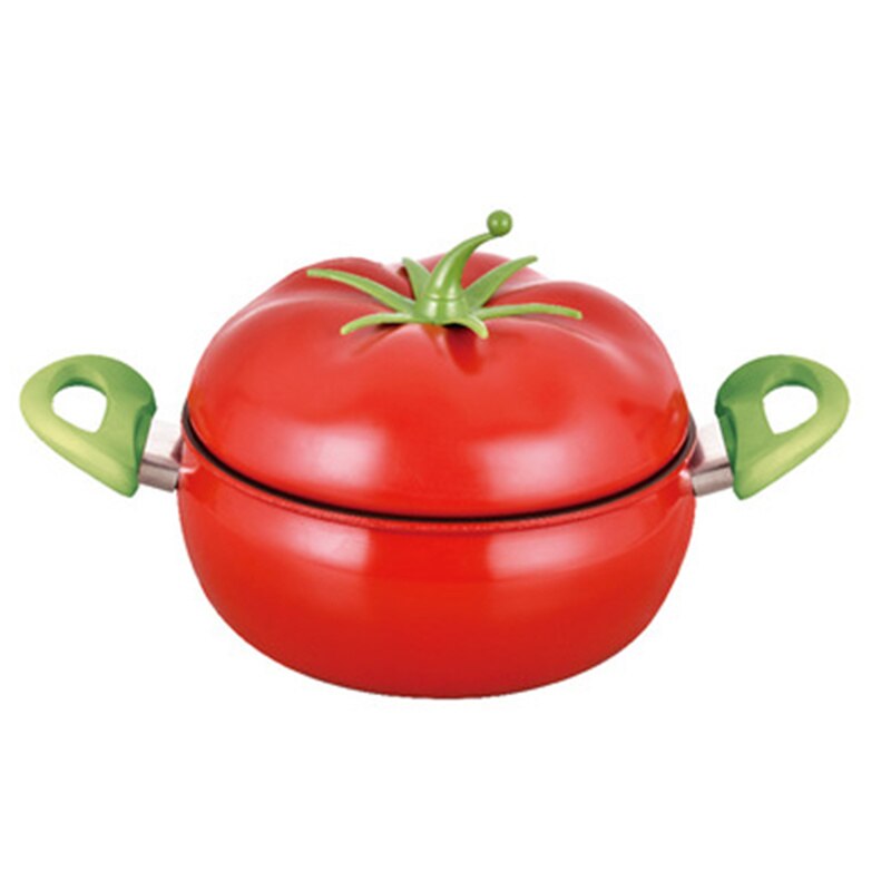 Tomato Shape Soup Pot Aluminum Non-stick Stockpot ... – Vicedeal