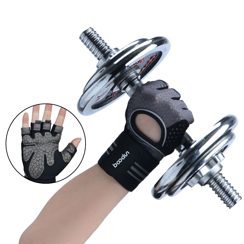fitness gloves men's equipment training long wrist... – Vicedeal