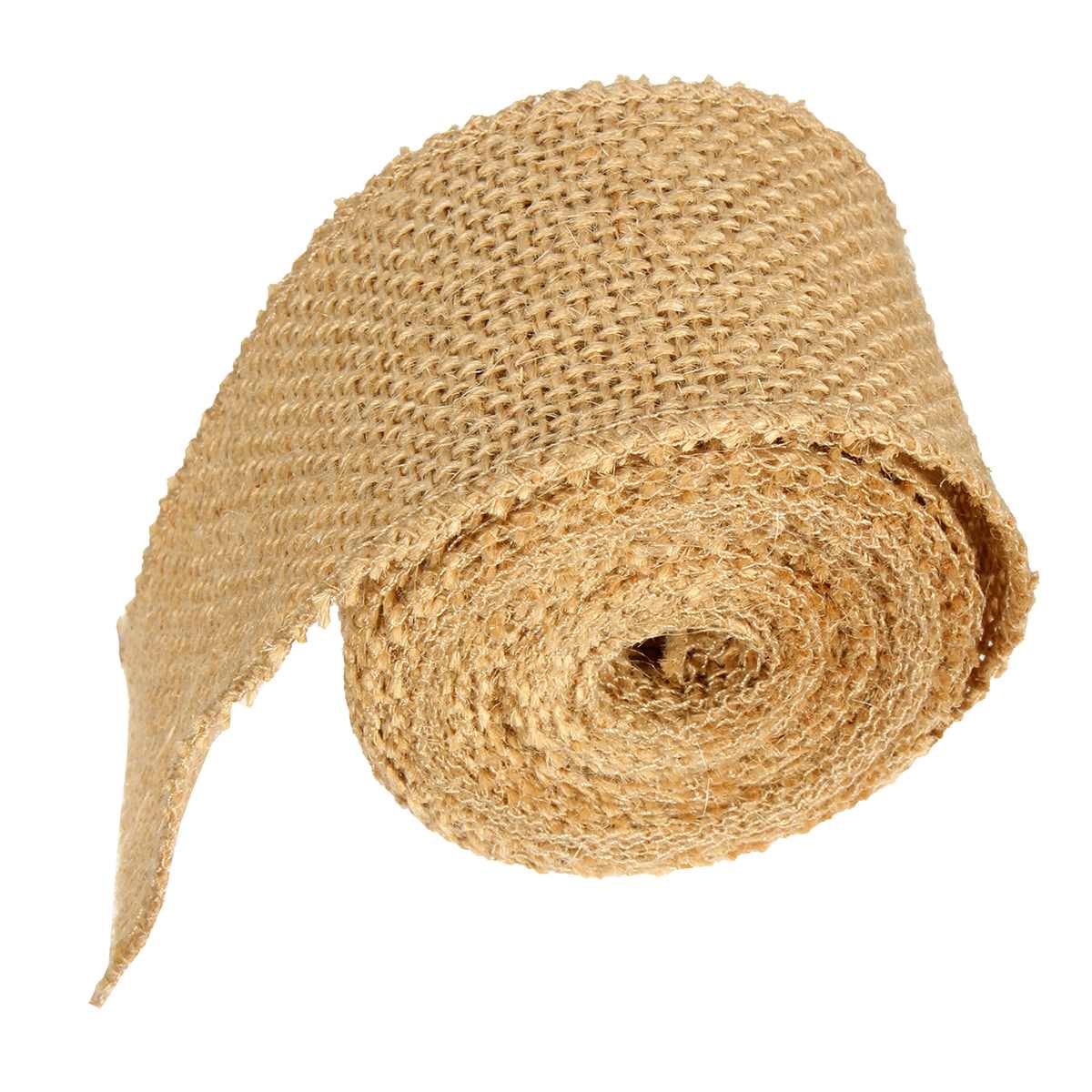 Tejido de yute y arpillera Natural Hessian Rollo d... – Grandado