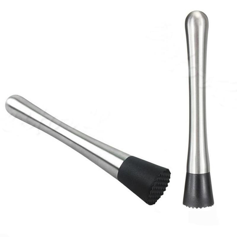 Cocktail Muddler Bar DIY Stainless Steel Bar Mixer... – Vicedeal
