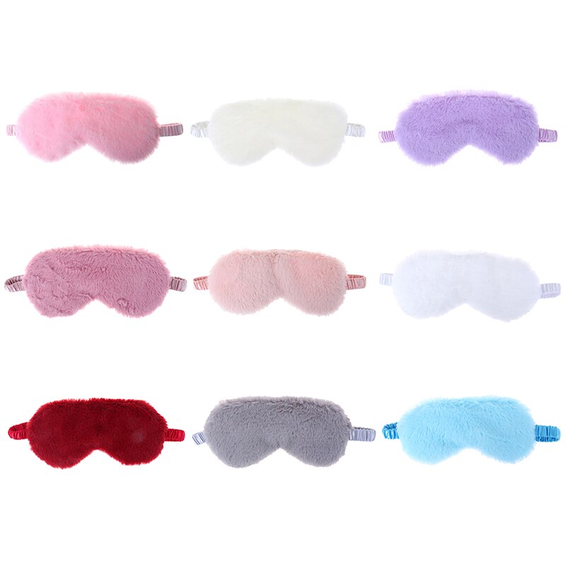 Super Soft Plush Eye Masks Silk Love Cloud Eye Cov... – Grandado