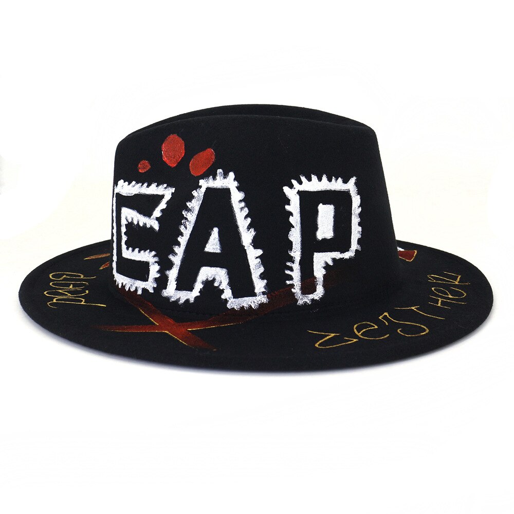 Classic Solid Color Felt Fedoras for Men Women Art... – Vicedeal