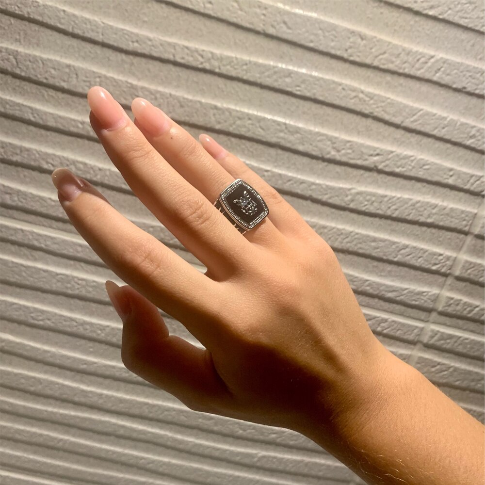 Hanreshe the Vampire Diaries Ring Stainless Steel ... – Grandado