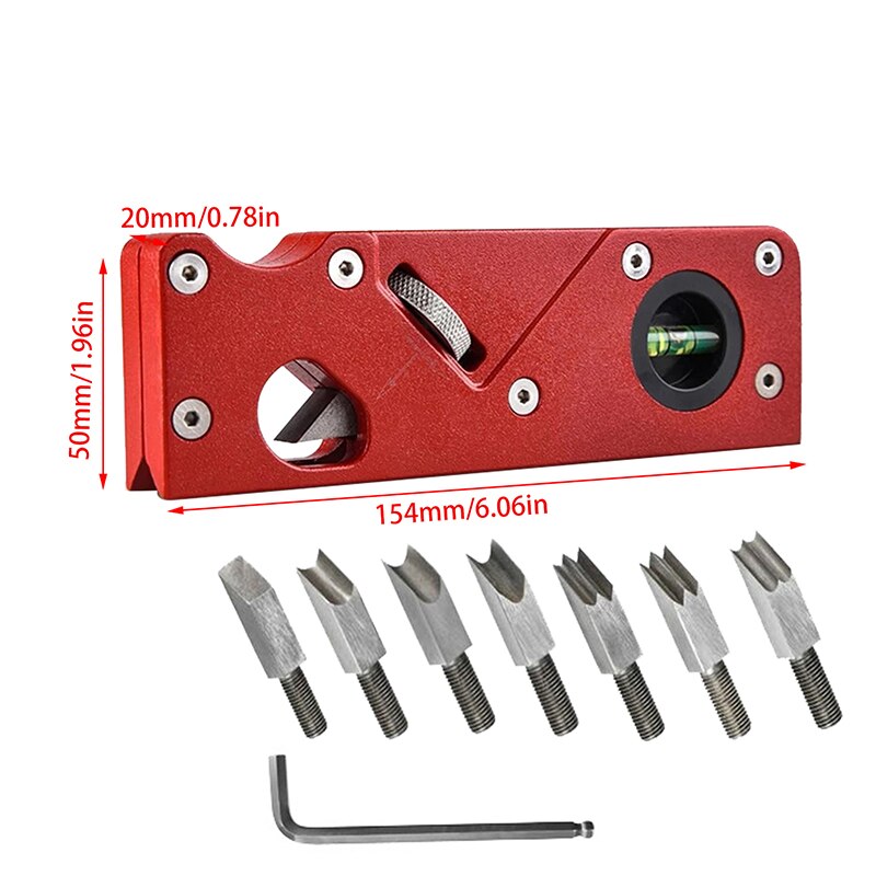 Woodworking Blade Edge Corner Hand Plane with 6pcs... – Grandado