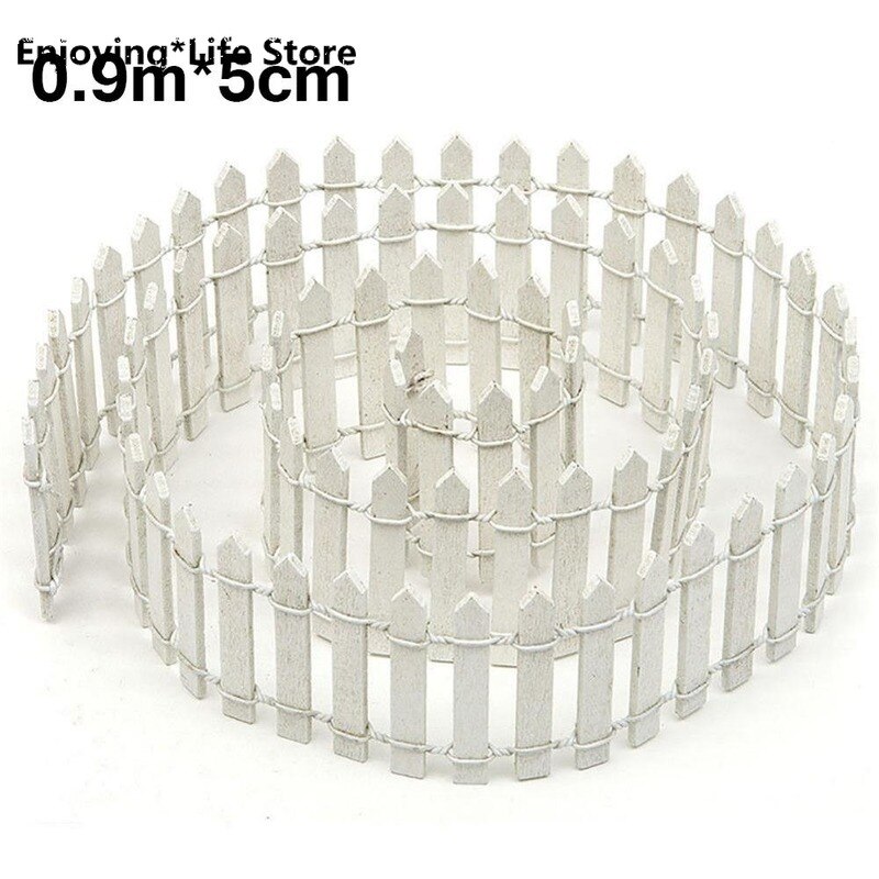 Miniature Fence Garden Decor DIY Fairy Garden Kit ... – Grandado