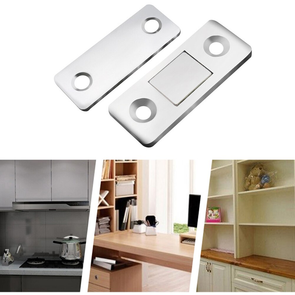 Strong Magnetic Door Closer Cabinet Door Catch Lat... – Vicedeal