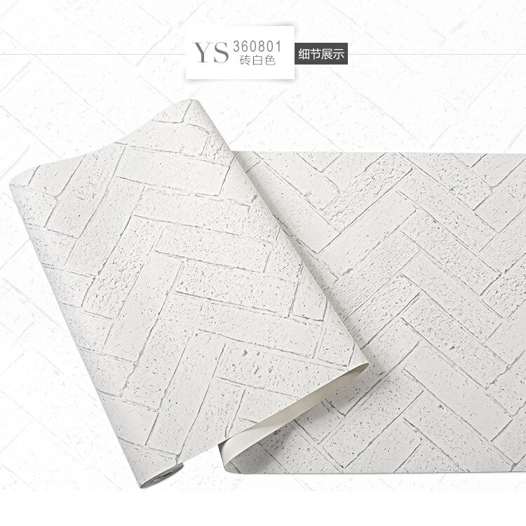 10m waterproof PVC Brick Retro Wallpaper for bedro... – Vicedeal