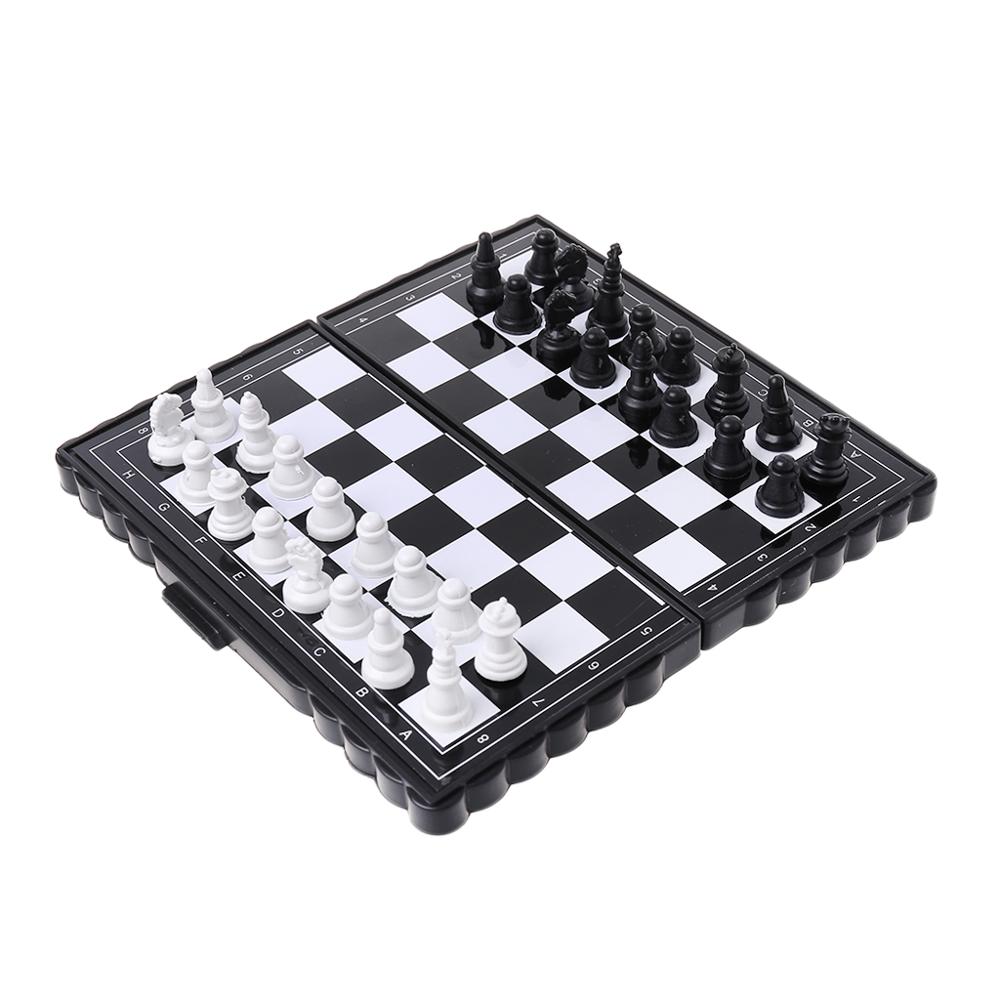 1set Mini Portable Chess Folding Magnetic Plastic ... – Grandado