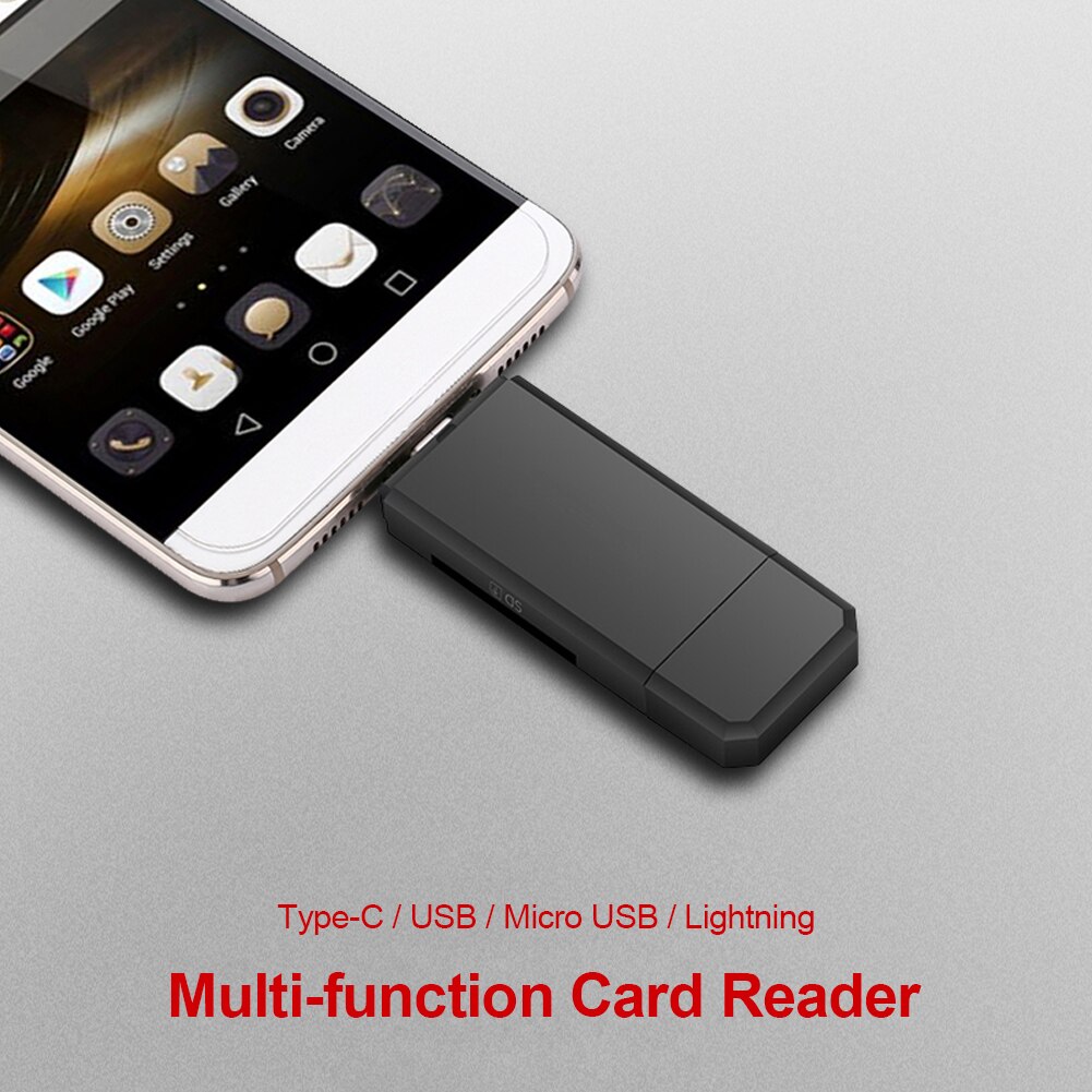 4 in 1 OTG Phone Adapter SD TF Card Reader For USB... – Grandado