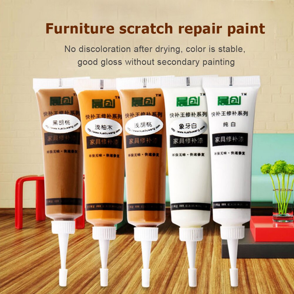 5 Colors Solid Wooden Furniture Repair Paint Refin... – Grandado