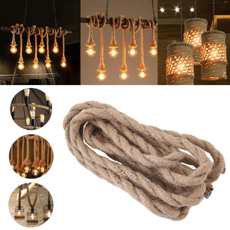 Vintage retro twisted pair hemp rope braided rope ... – Grandado