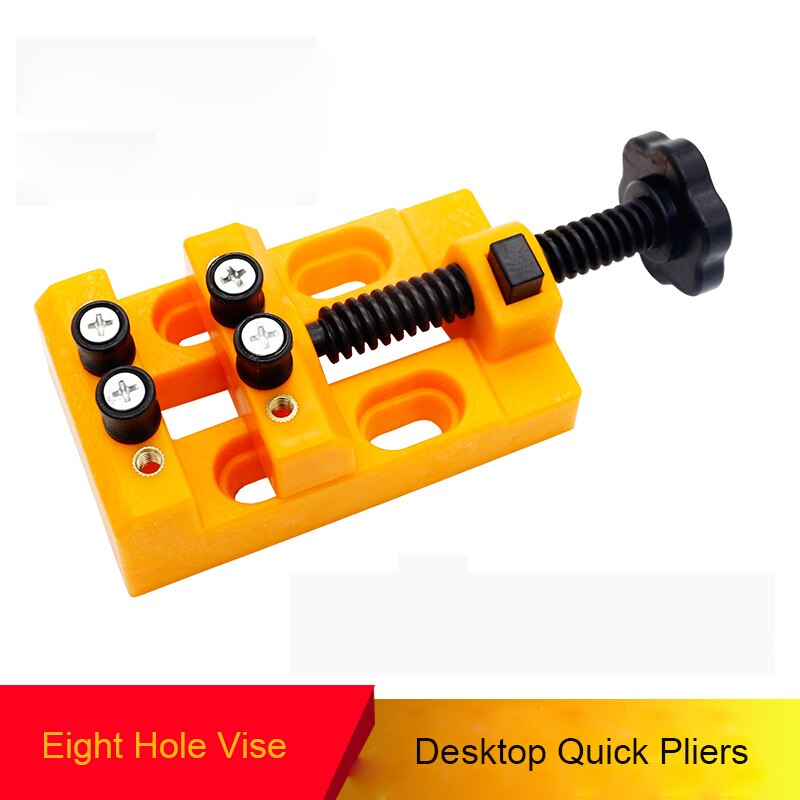 Mini Bankschroef Quick Pull Zwart Kaak Klem Klem M... – Grandado