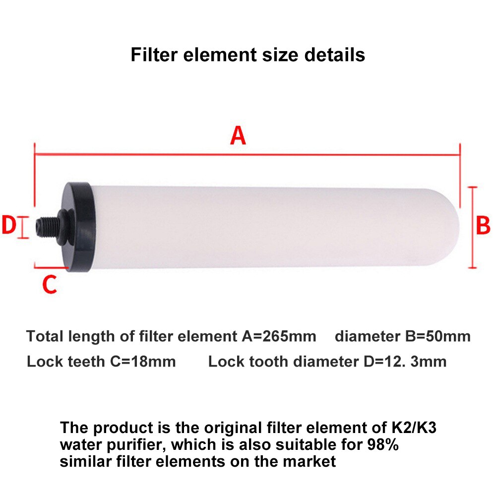 Home 5 Layers Water Purifier Filter Activated Carb... – Grandado
