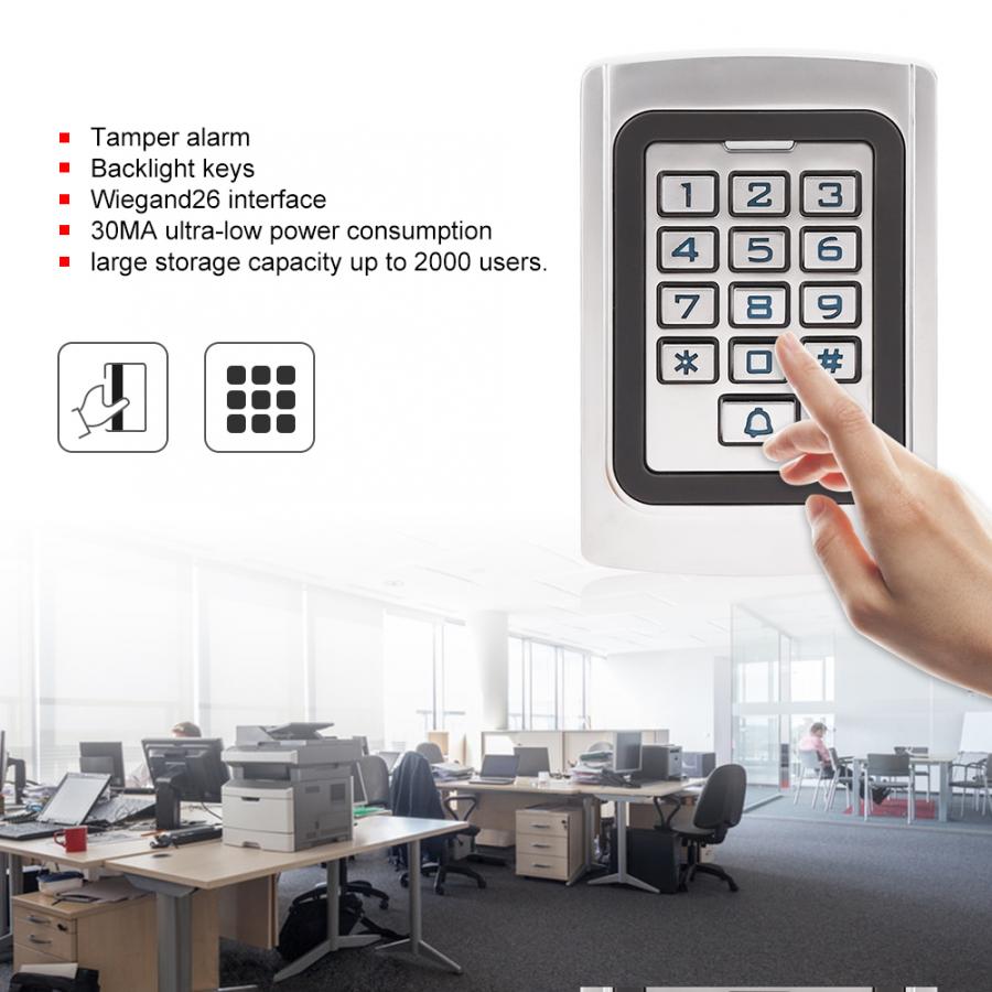 IP68 Waterproof Metal Door Access Control Card Pas... – Grandado