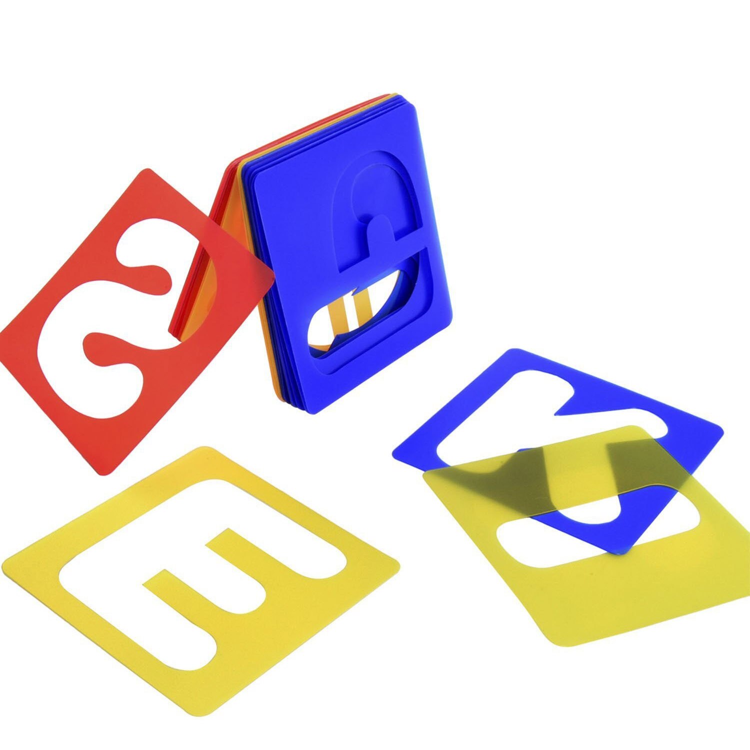 26pcs Letters Alphabet Stencil+10pcs Number Plasti... – Grandado