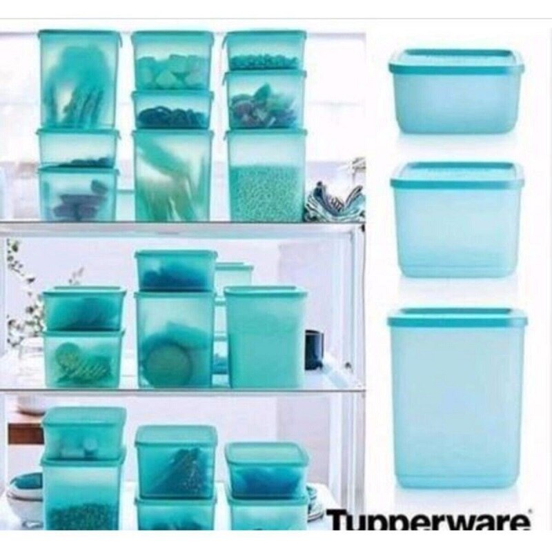 Tupperware Cubic Set 3 Piece Storage Container, Ki... – Grandado