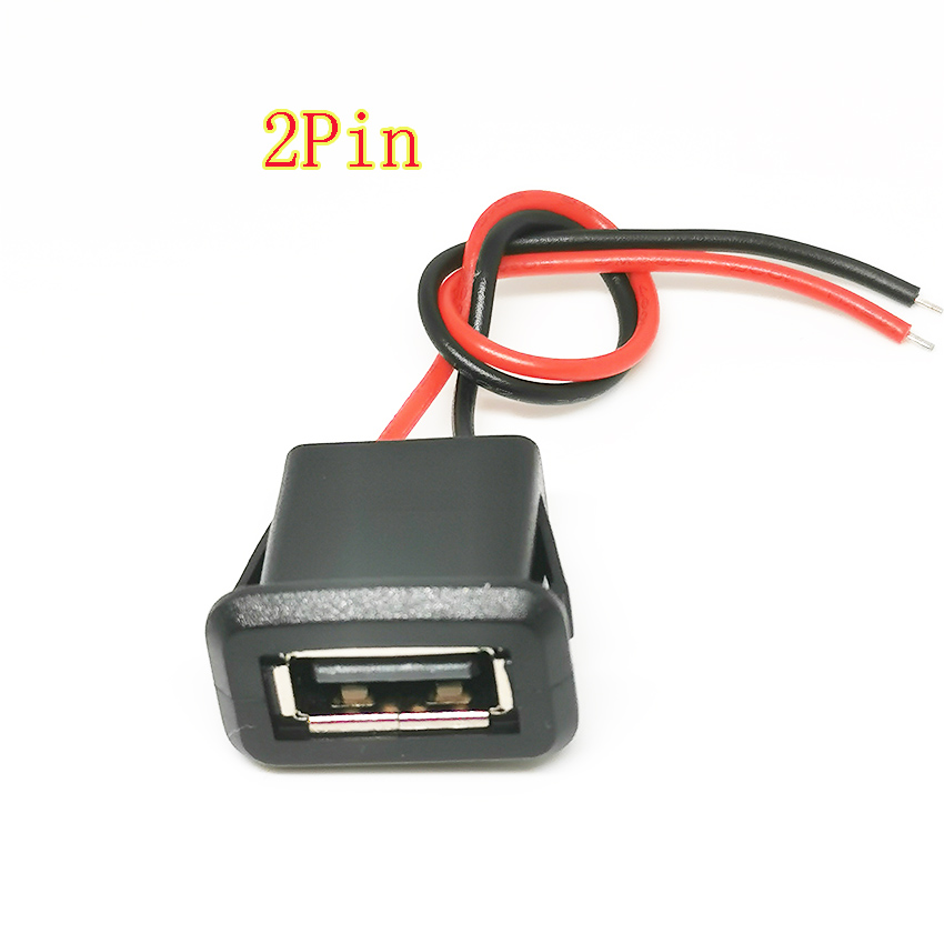Conector de puerto de carga USB 2,0 hembra, USB 2,... – Grandado