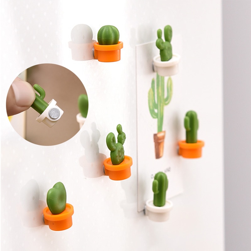 6 Pcs Magneten Leuke Vetplant Magneet Knop Cactus ... – Grandado