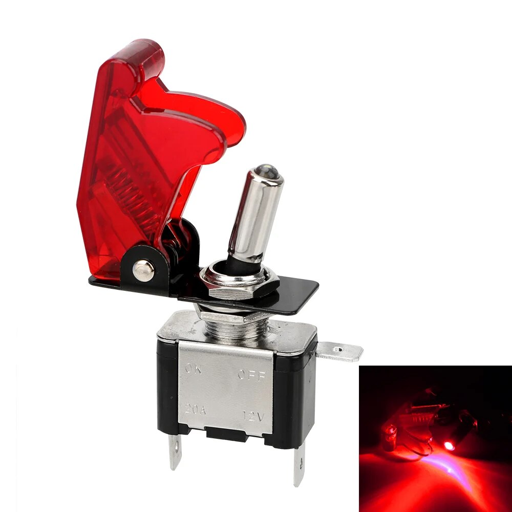 1 stk. 12v 20a vippebryter led-bryter bildeksel le... – Grandado