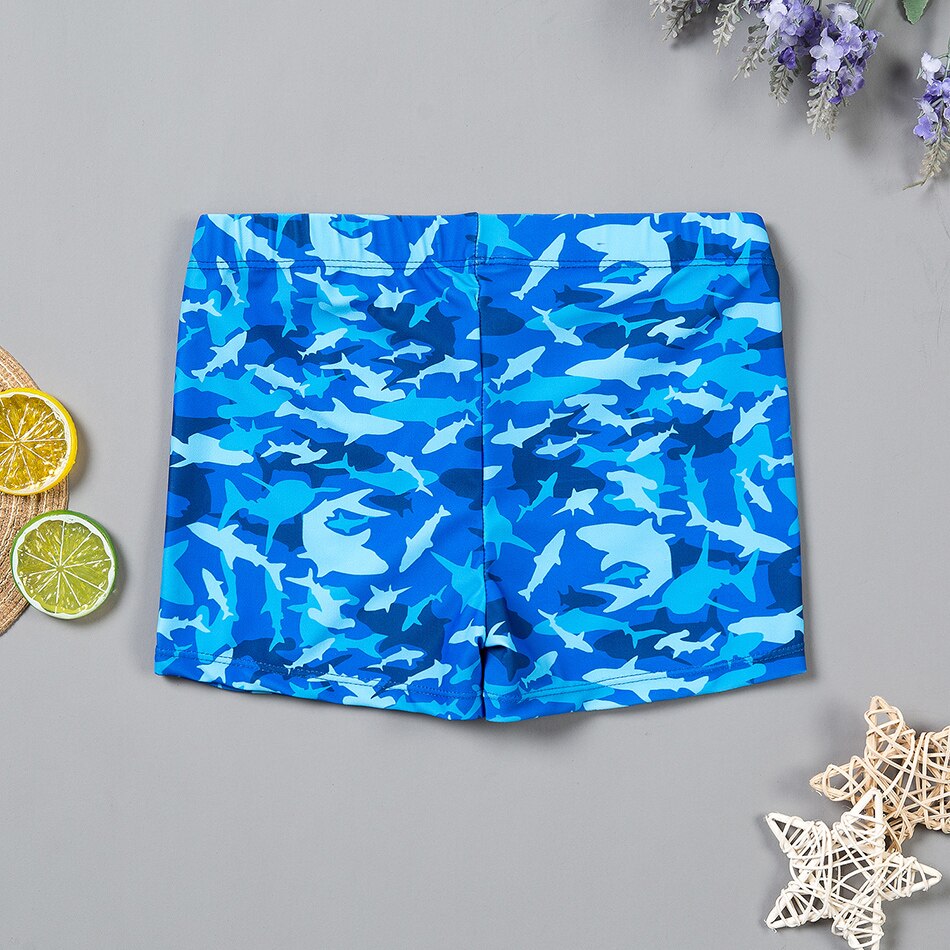 7-13 Years Boy Shark Trunks Swimming Trunks Shark ... – Vicedeal