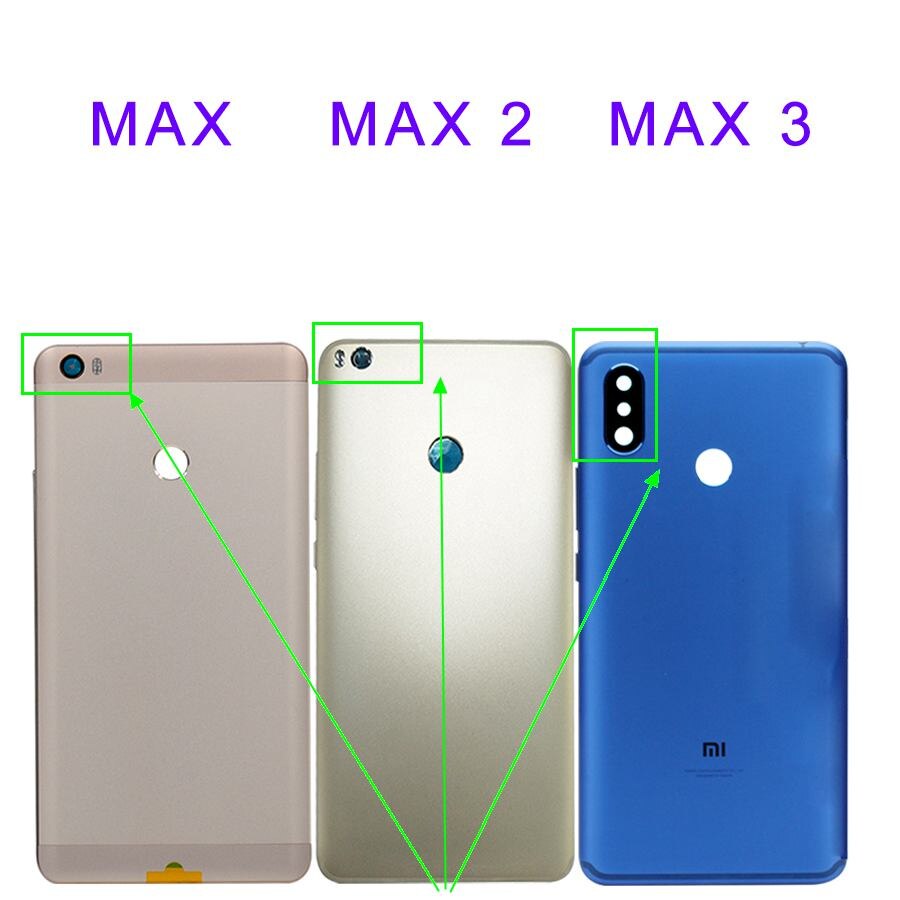 For Xiaomi Mi MAX2 MAX 2 Back Rear Battery Cover D... – Vicedeal