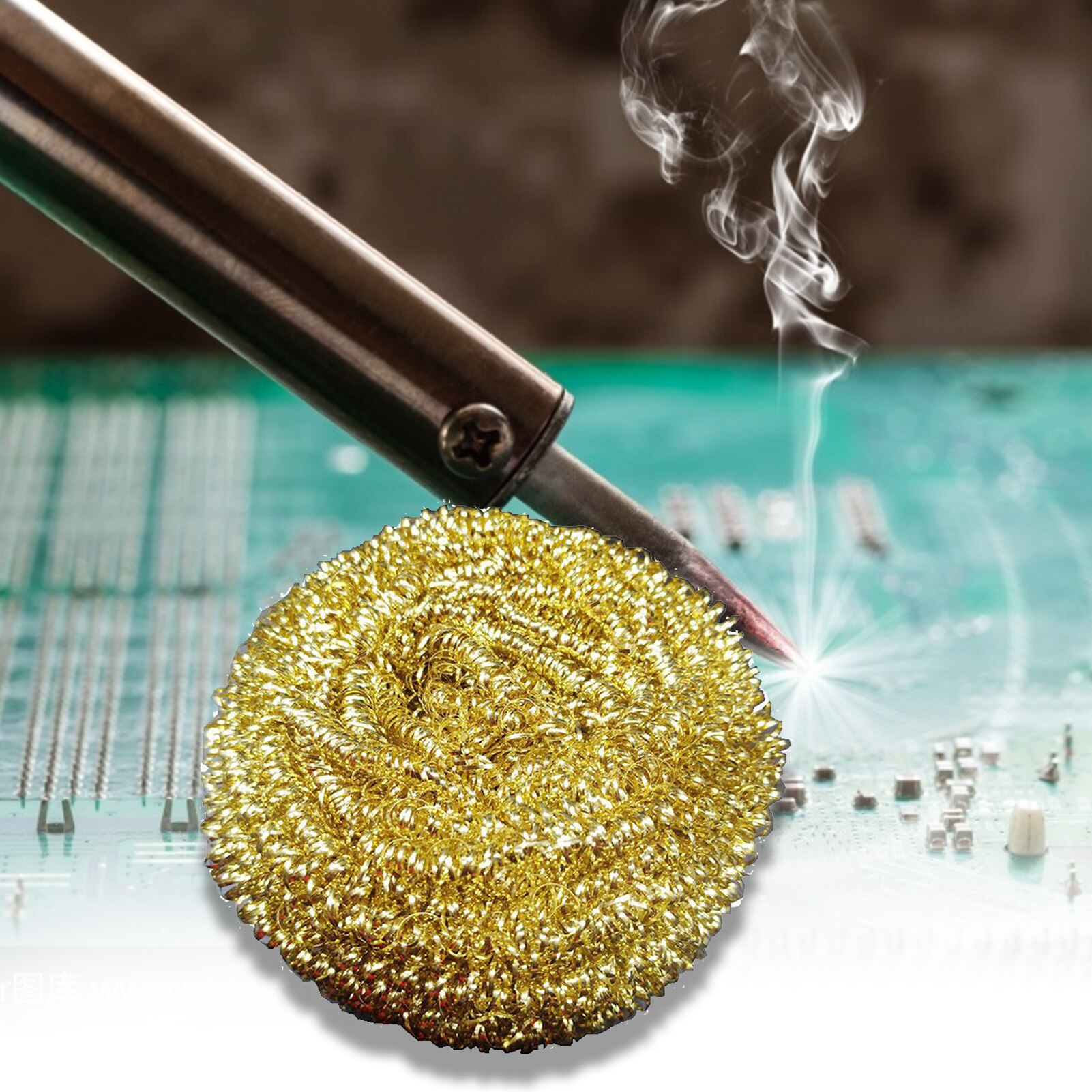 5Pcs Solder Iron Tip Cleaning Ball Mesh Filter Cle... – Vicedeal
