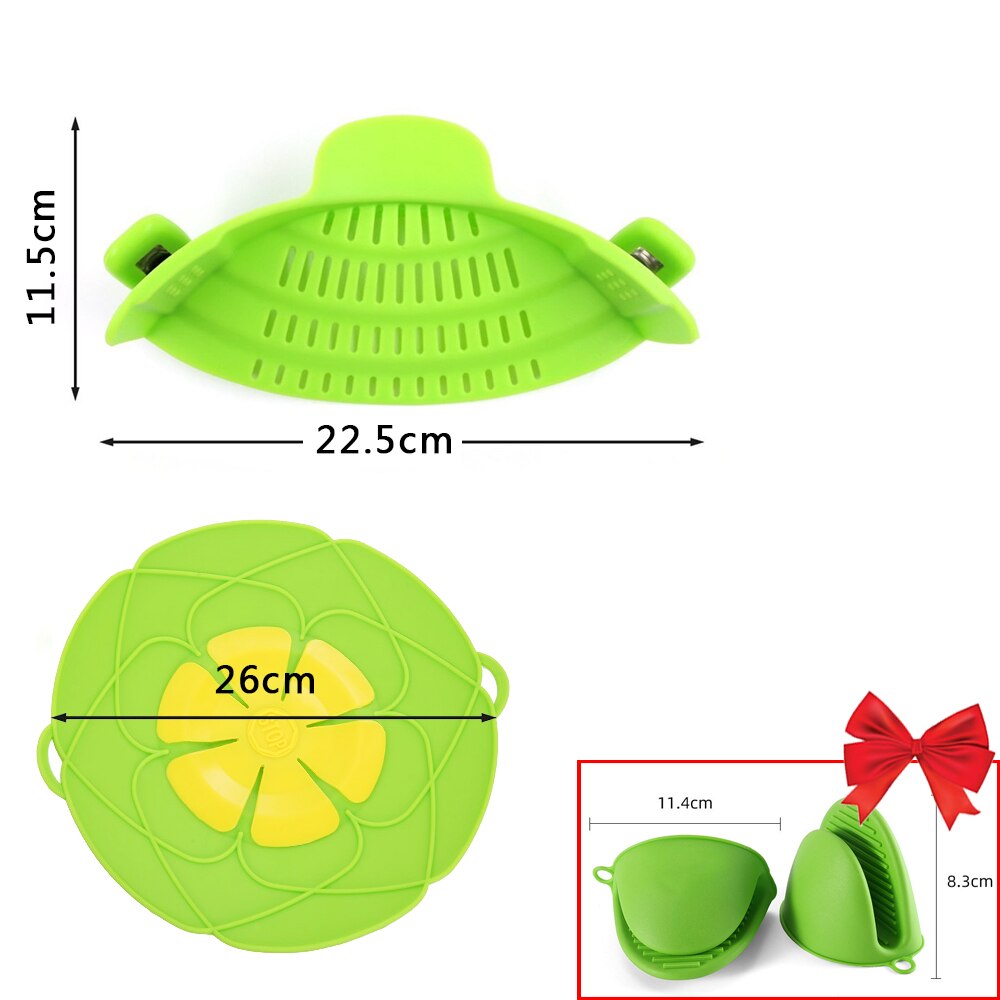 Silicone Lids Spill Stopper Lid,Boil Over Safeguar... – Grandado