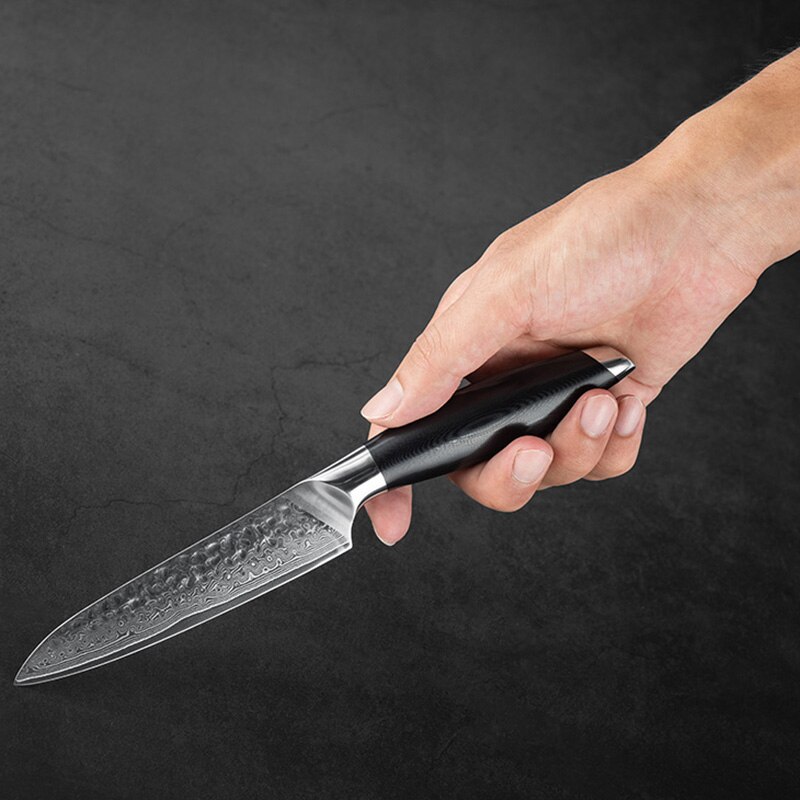 Professionele 2 stuks Damascus Keukenmes Set VG10 ... – Grandado