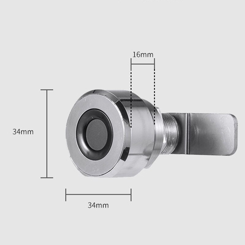 Smart Fingerprint Drawer Lock Metal Furniture File... – Grandado