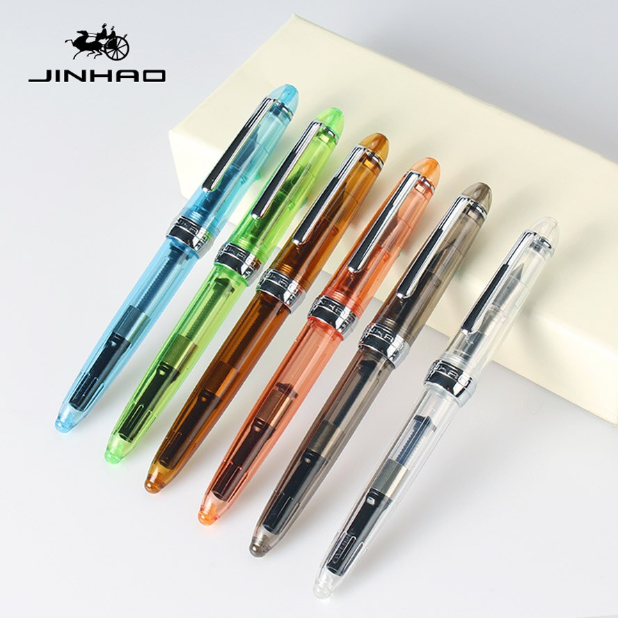 6 Pcs Set Vulpen Jinhao 992 Transparante Inkt Penn... – Grandado