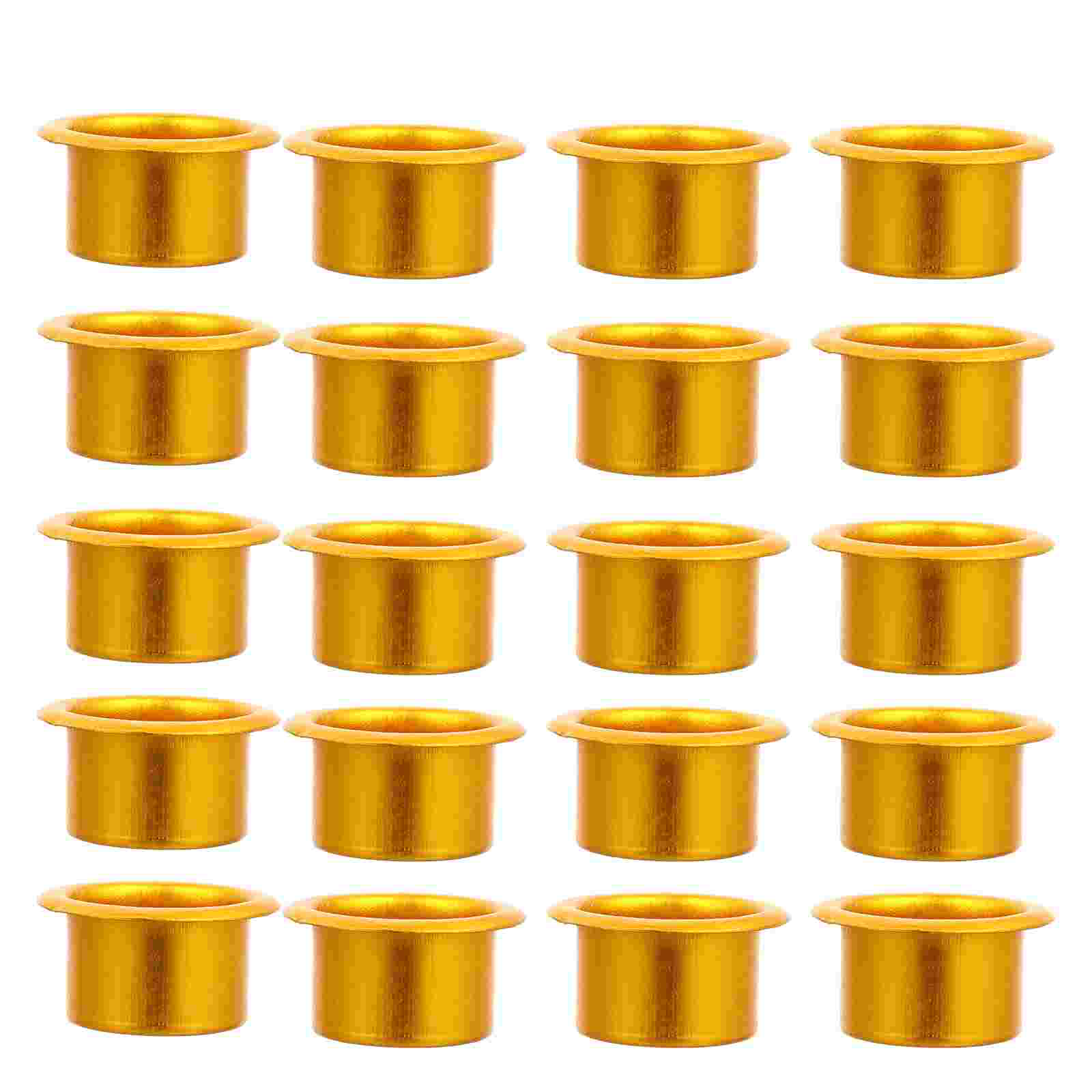 20 stk metall lyskopper delikate lyskopp lysholder... – Grandado