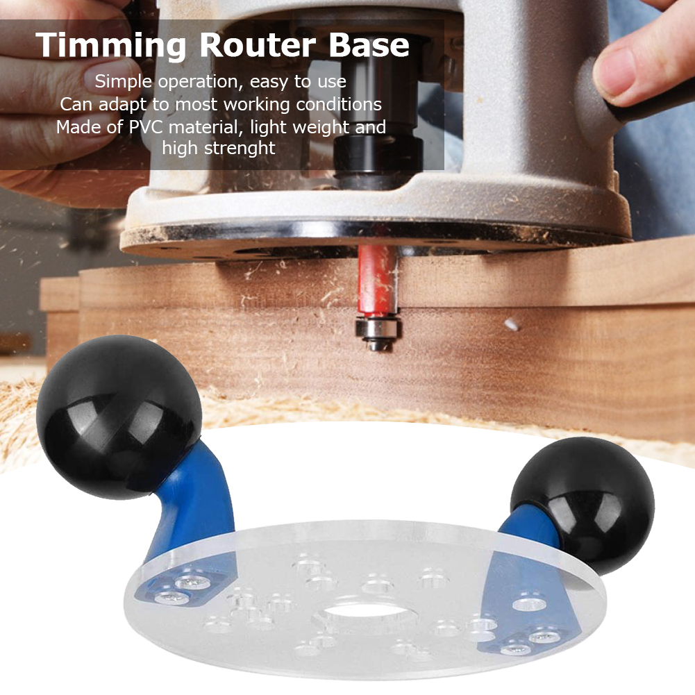 Router Base With Double Handles Palm Router Machin... – Vicedeal